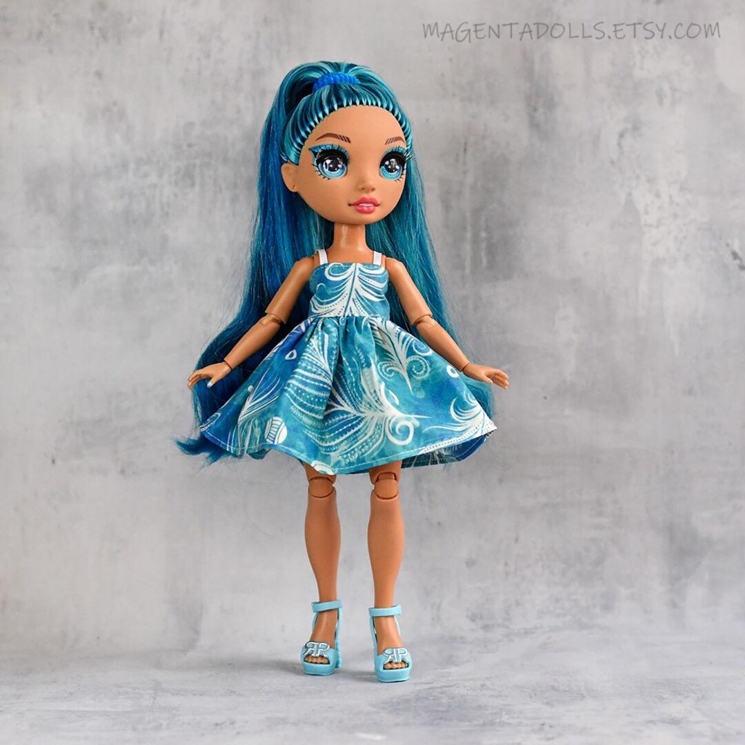 Doll DRESS for Rainbow High, Handmade Doll Clothes - Etsy