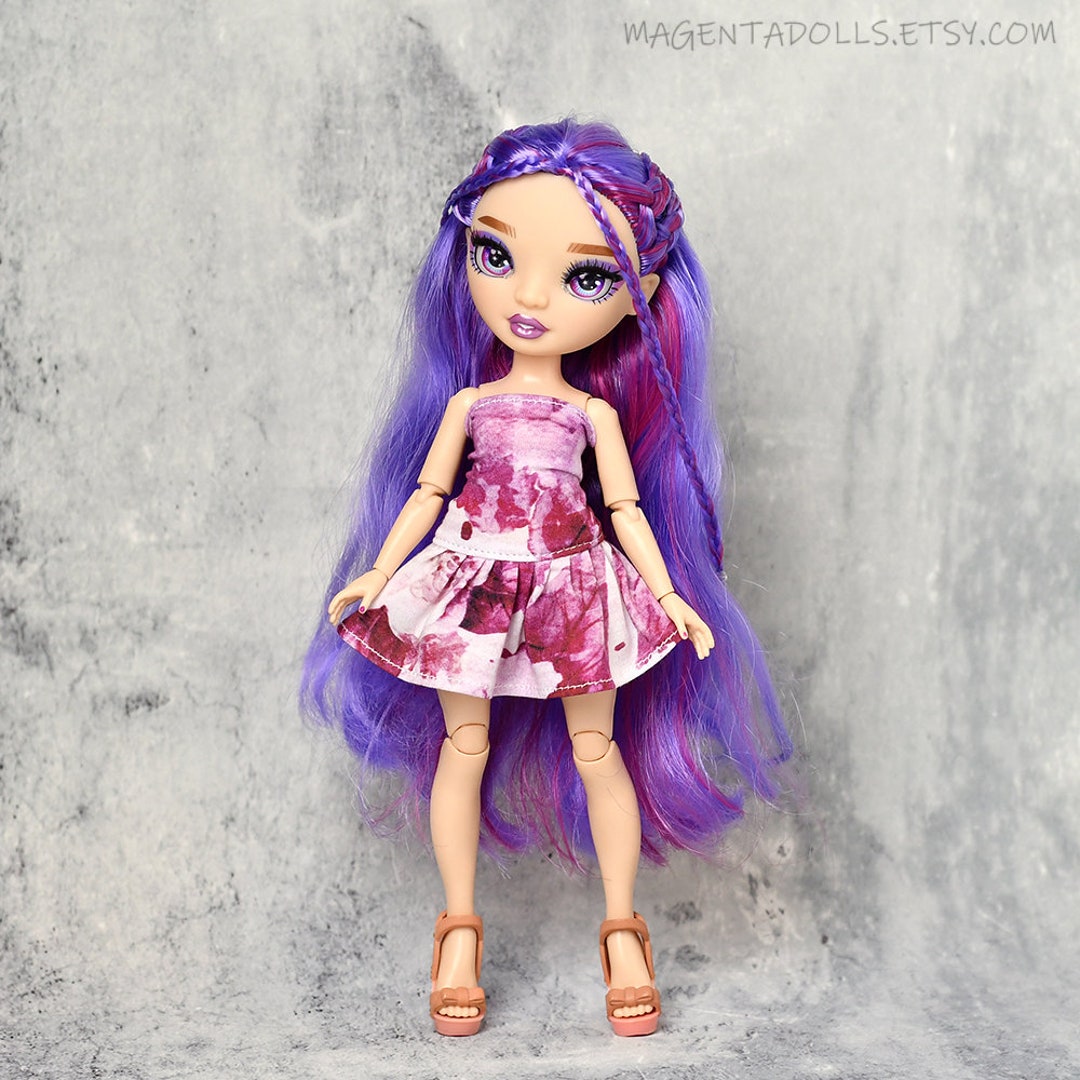 Doll DRESS For Rainbow High Handmade Doll Clothes Etsy doll-dress-for-rainbow-high-handmade-doll-clothes-etsy