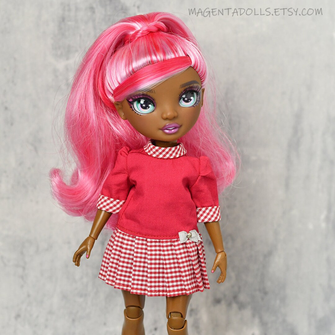 Doll DRESS for Rainbow High, Handmade Doll Clothes - Etsy