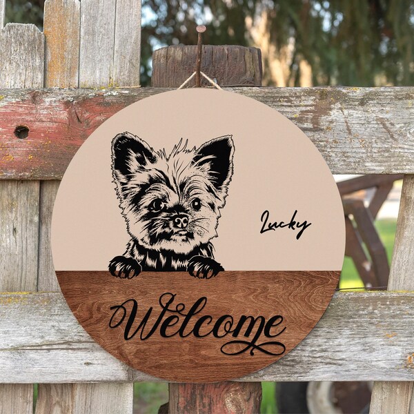Dog Door Sign - Etsy