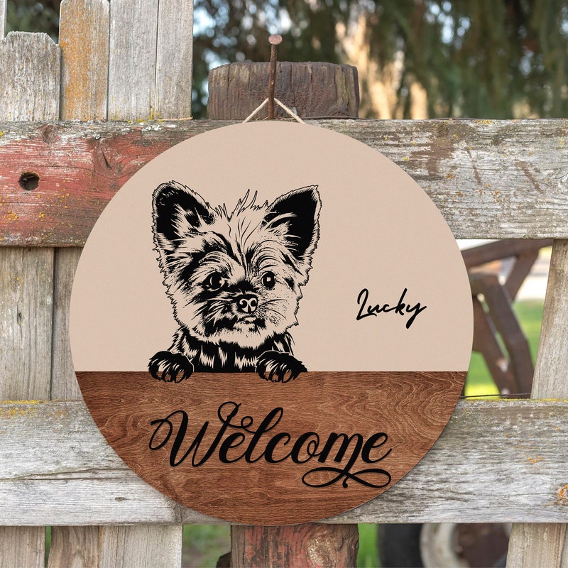 Dog Door Hanger - Etsy