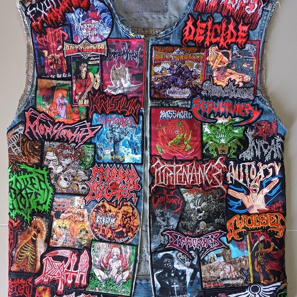 Metal Battle Jacket - Etsy