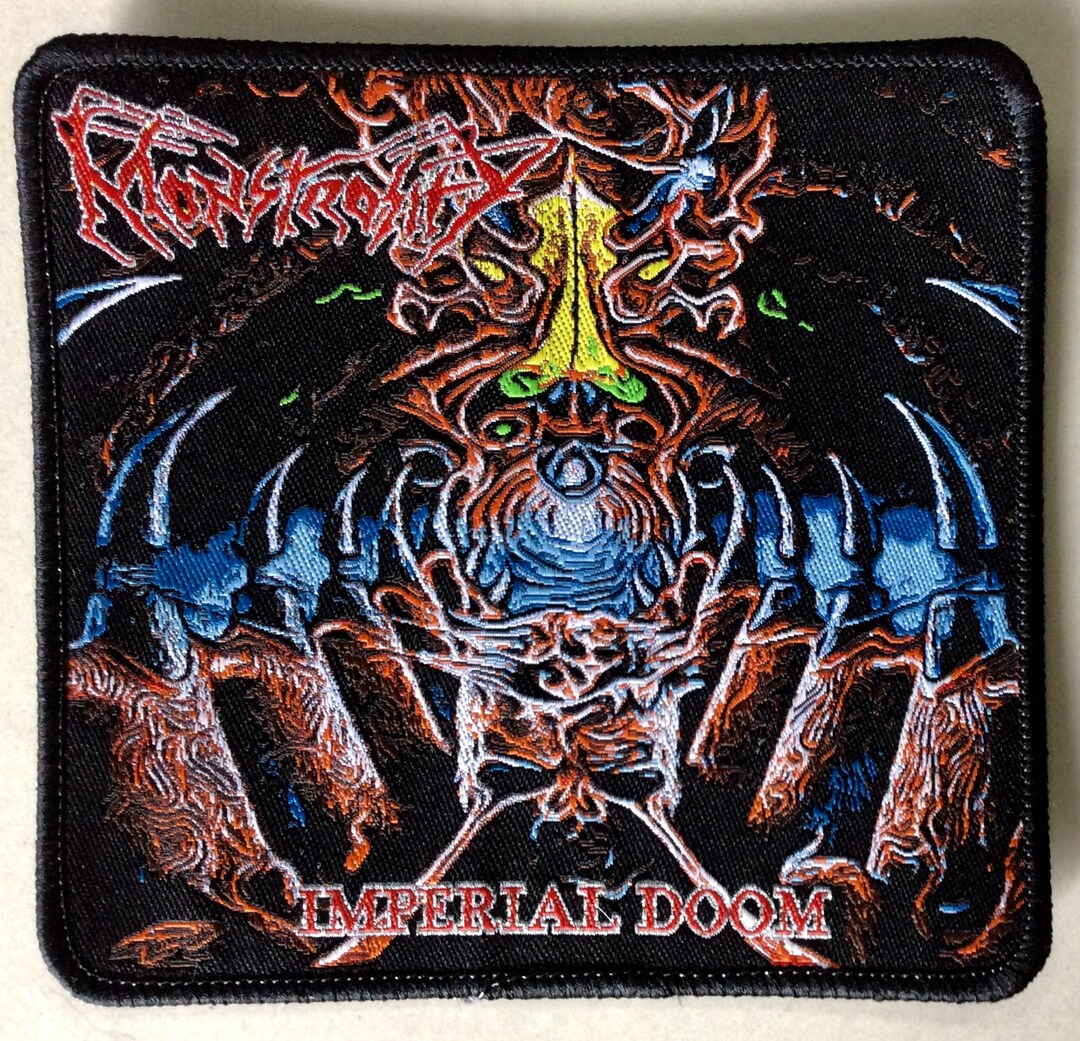 Monstrosity imperial Doom Woven Limited Patch Death Metal - Etsy