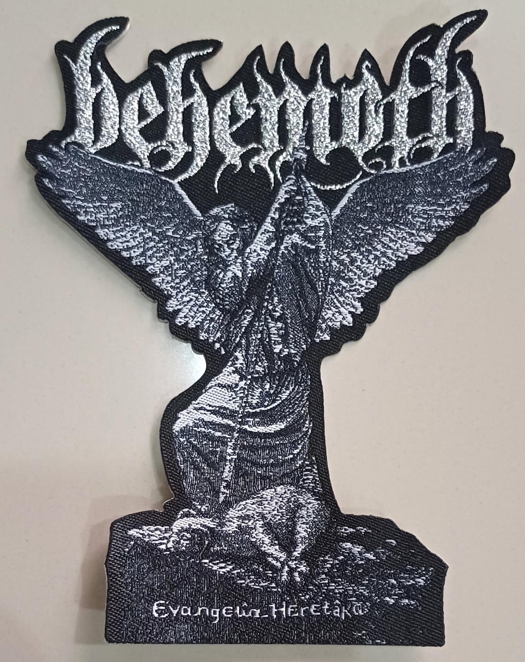 BEHEMOTH "shape" Woven Patch Black Death Metal Satanic Evil Rare - Etsy