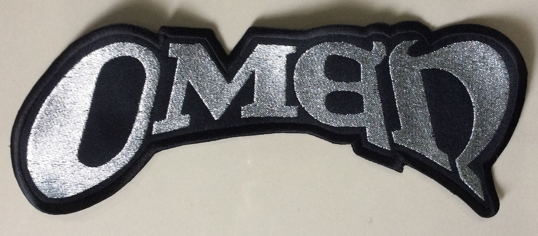 OMEN Silver Logo Embroidered Back Shape Backpatch Heavy Epic - Etsy