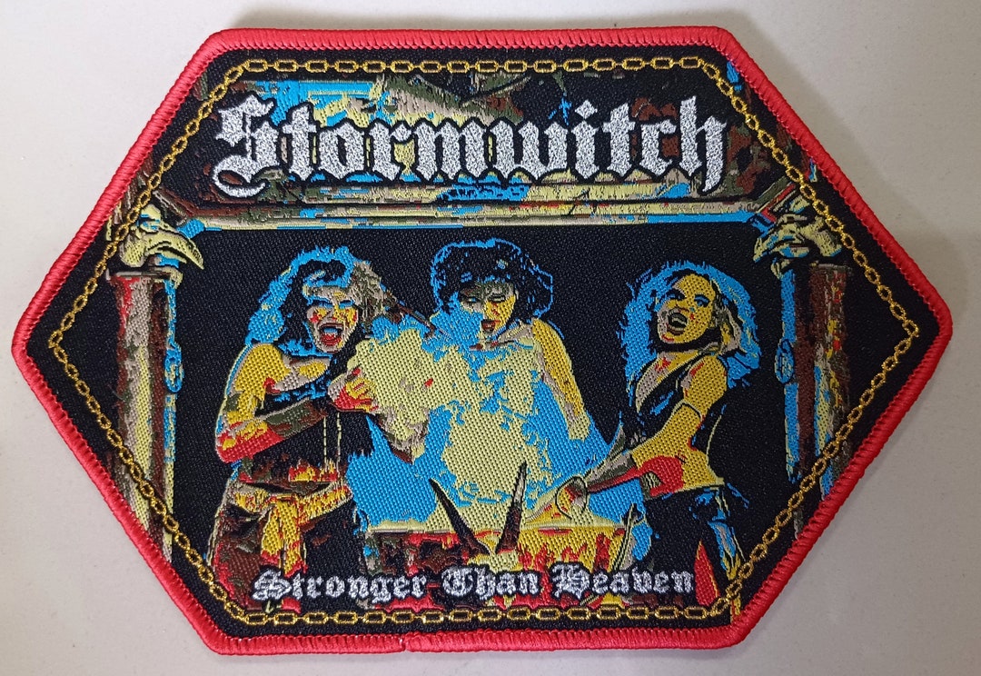 STORMWITCH "stronger Than Heaven" Woven Patch - Limited Edition - Etsy