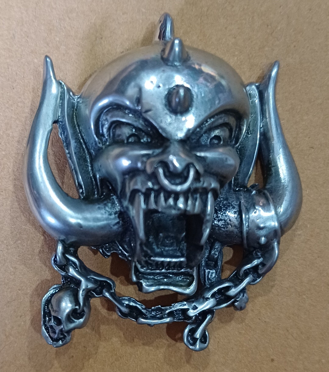 Rare MOTORHEAD Original Vintage Metal Pin Dead Stock Badge Official ...