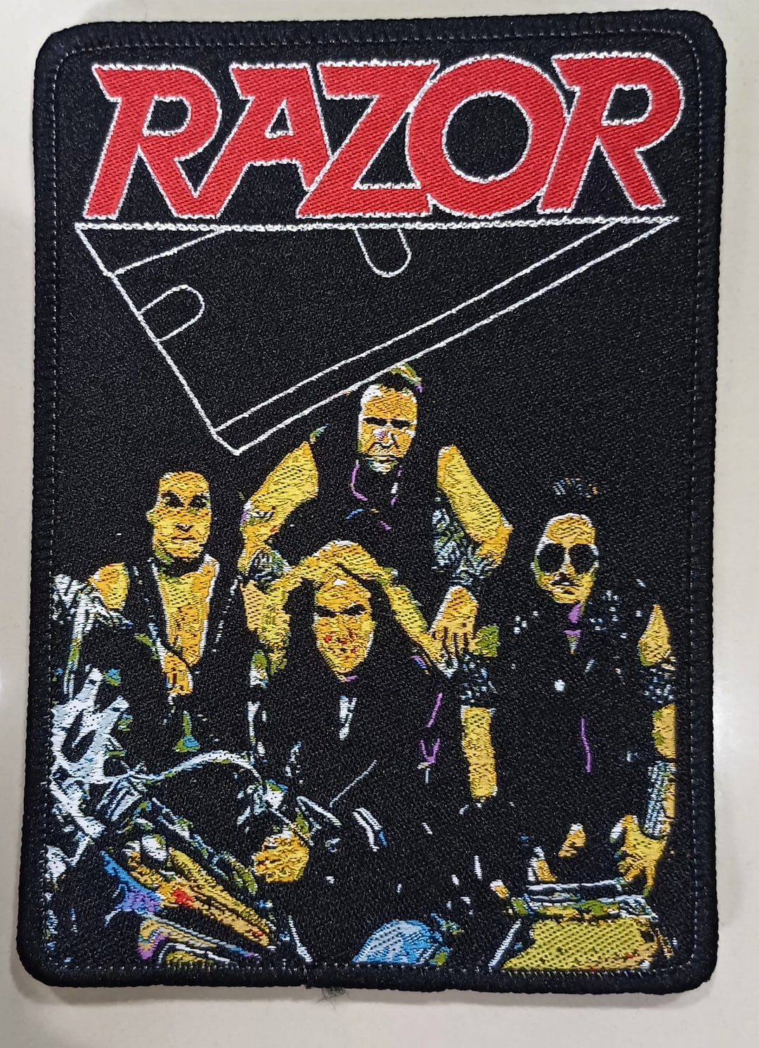 RAZOR "cult Band” Woven Patch Speed Thrash Heavy Epic Power Metal ...
