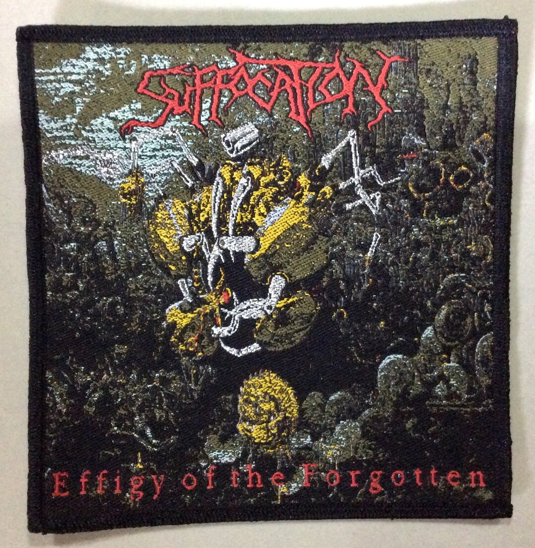 SUFFOCATION effigy of the Forgotten Woven Patch Dead Stock, Brutal Doom ...