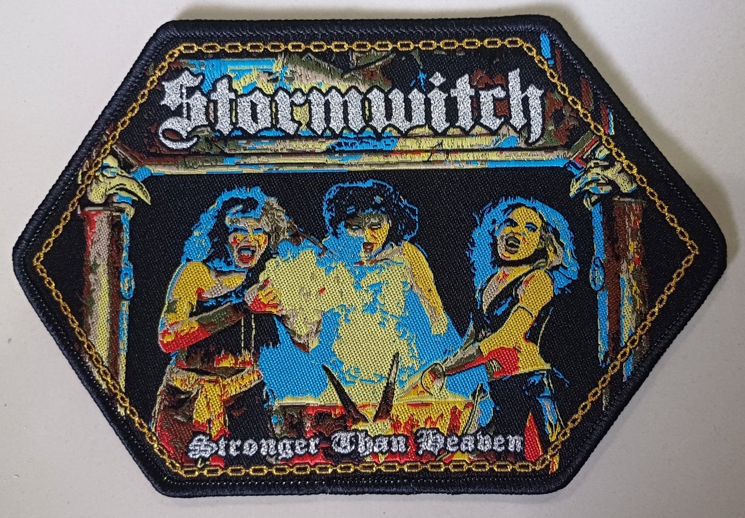 STORMWITCH "stronger Than Heaven" Woven Patch - Limited Edition - Etsy