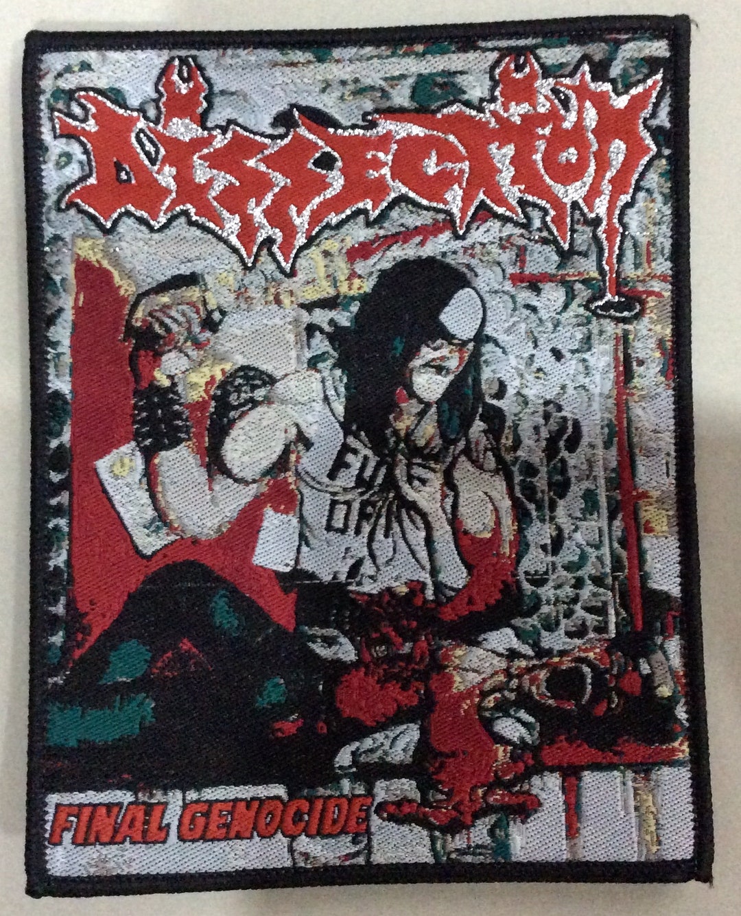Dissection "final Genocide" Woven Patch - Limited Edition - Etsy