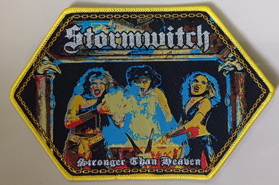 STORMWITCH "stronger Than Heaven" Woven Patch - Limited Edition - Etsy