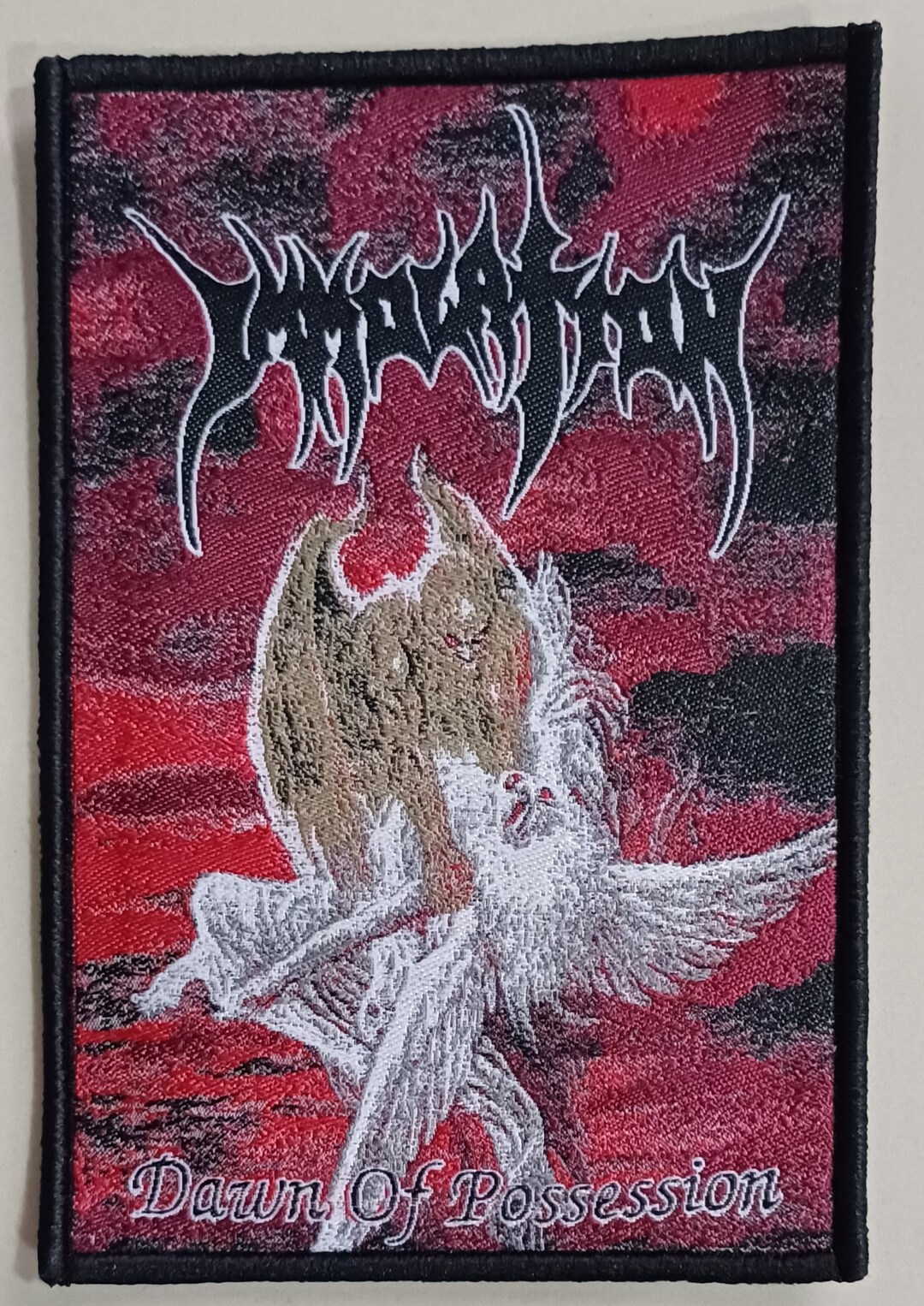 IMMOLATION dawn of Possession Woven Patch Brutal Gore Grind Death Metal - Etsy