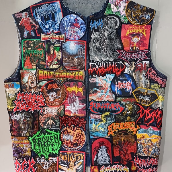 Battle Jacket - Etsy