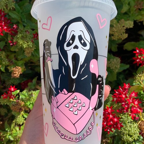Scream Starbucks Cup Cute Halloween Spooky Design Scream | Etsy