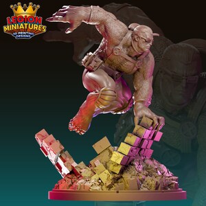 Ultimate Beast Fan-art 40mm Miniature (sculpted by Legion Miniatures ...