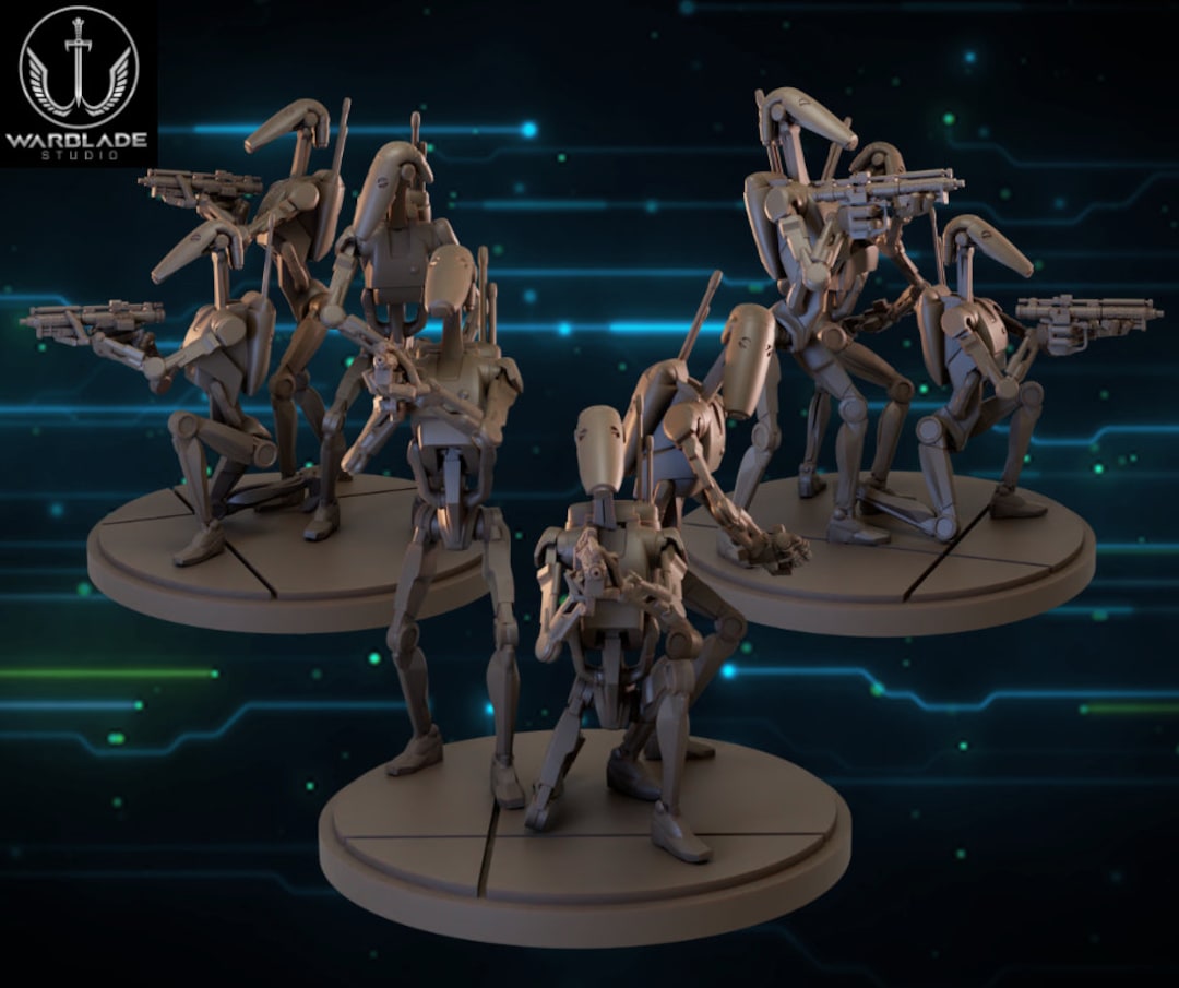 B1 Droids Fan Art sculpted by Warblade Studios - Etsy UK