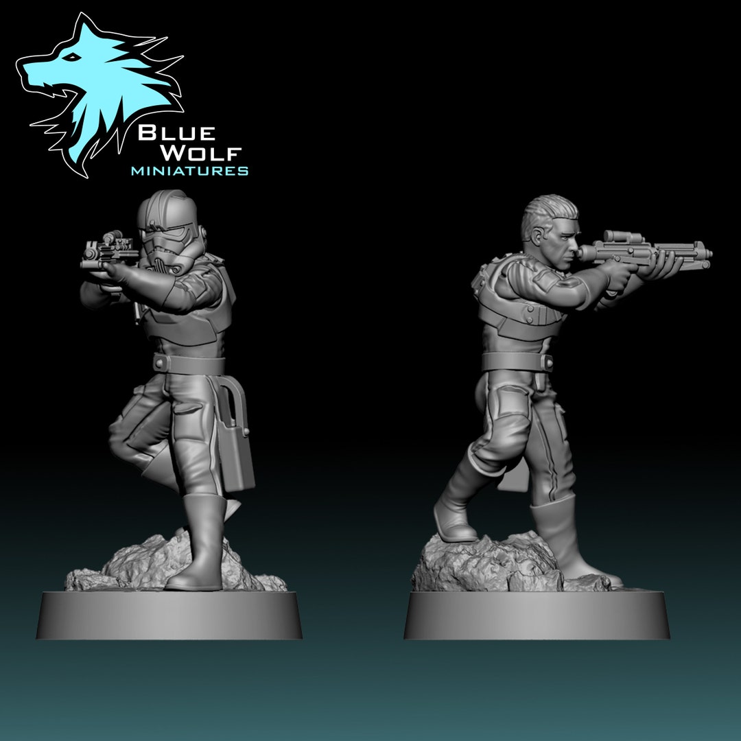 Diablo Squad Fidel Soldier sculpted by Blue Wolf Miniatures - Etsy
