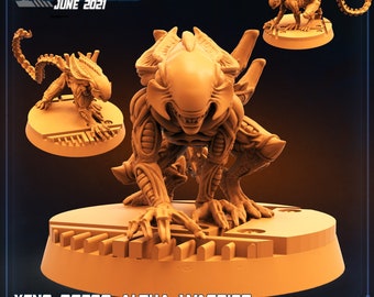 Xenomorph Alien Chest Burster Set of 4 sculpted by Papsikels - Etsy UK