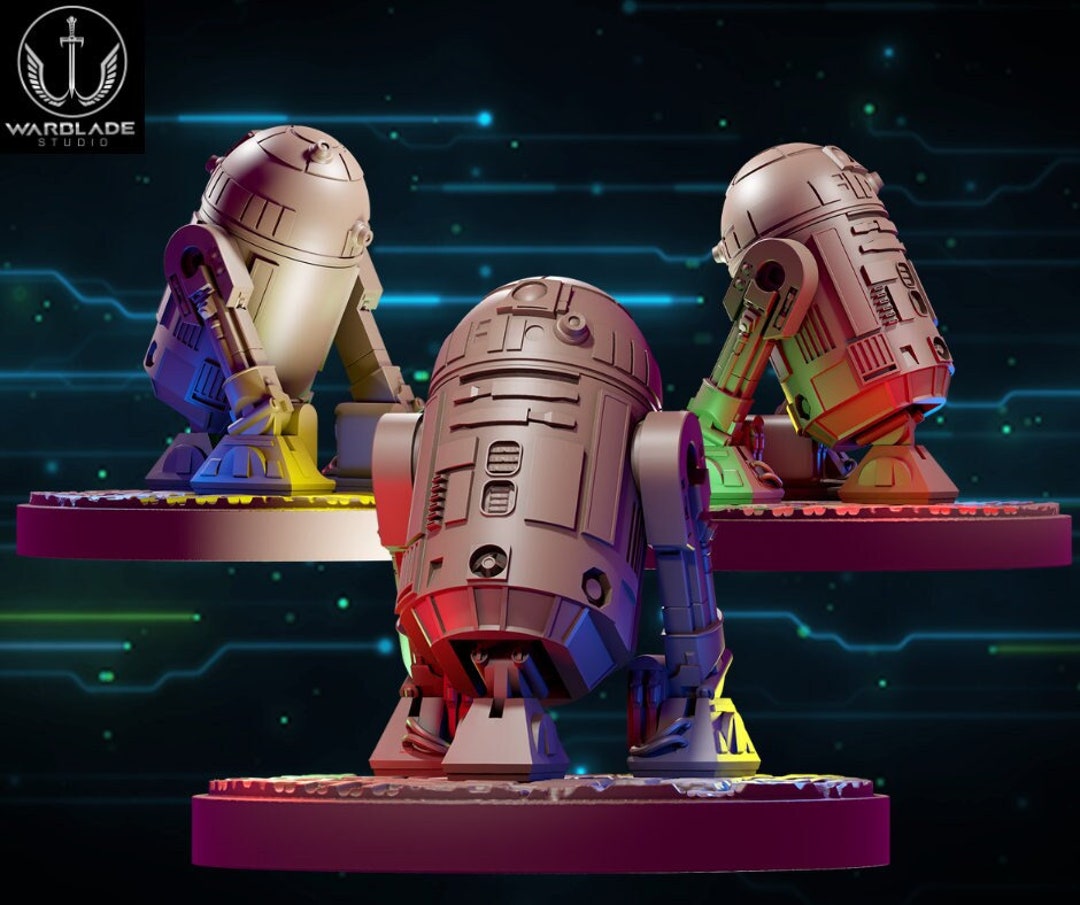 R2D2 Fan Art sculpted by Warblade Studios - Etsy