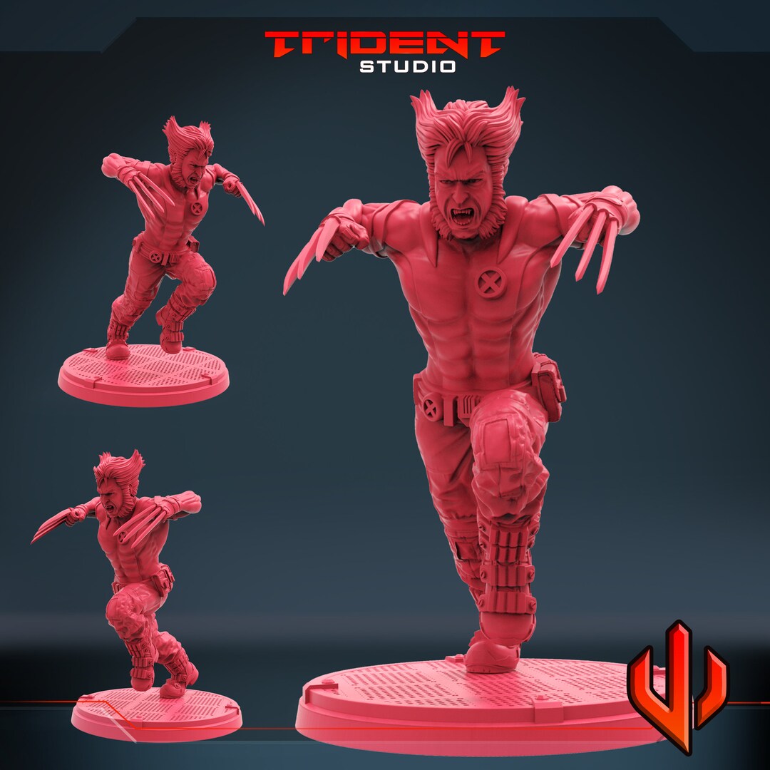 Wolverine / Logan fan Art Sculpted by Trident Studio crisis Protocol ...