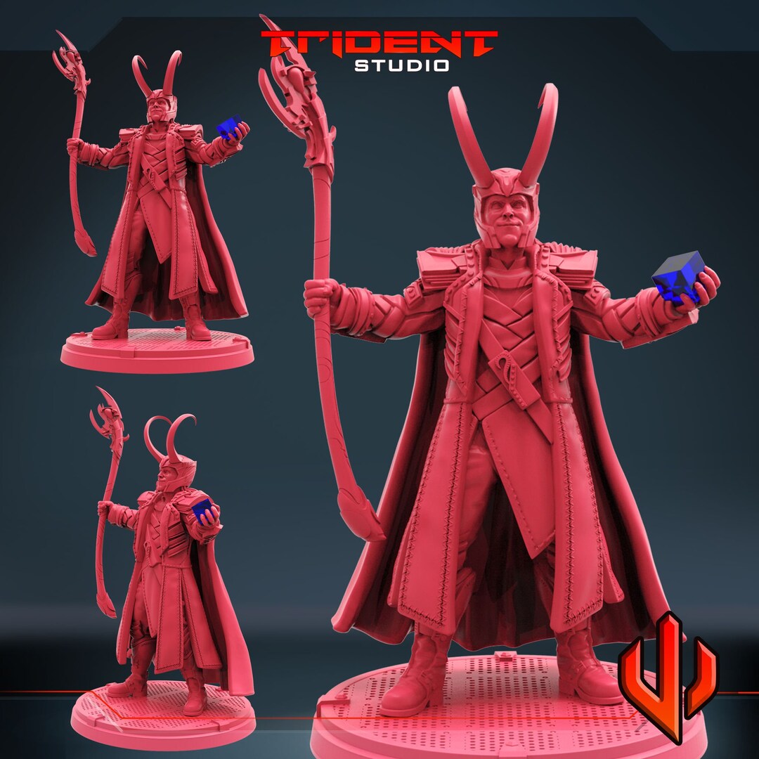 Loki fan Art Sculpted by Trident Studio crisis Protocol Proxy ...