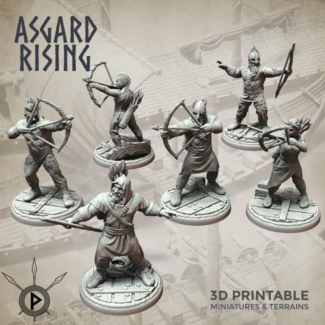 Viking Archers / Axe Throwers by Asgard Rising (bowmen / Raiders ...