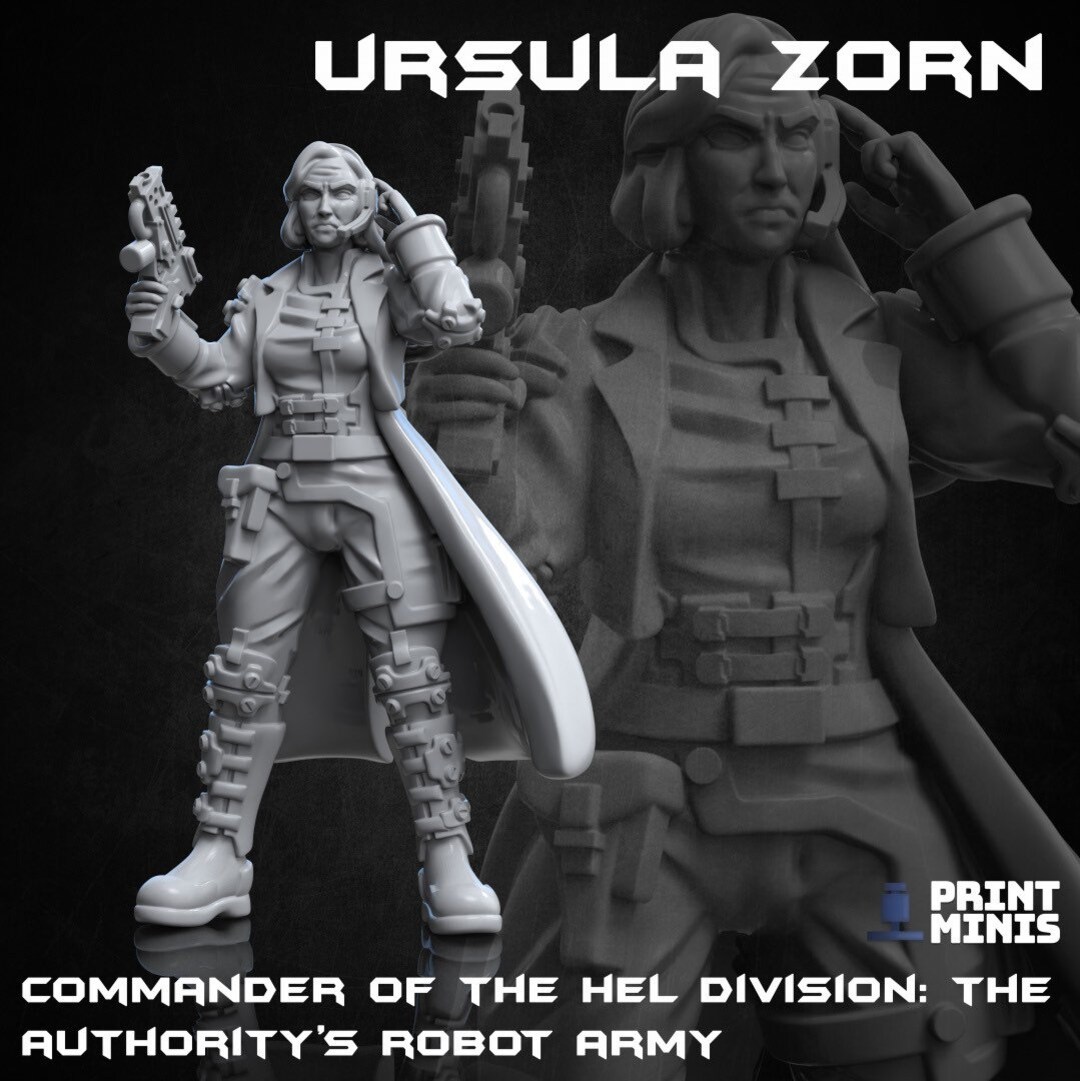 Ursula Zorn / Irene Engel (by Print Minis) - Etsy