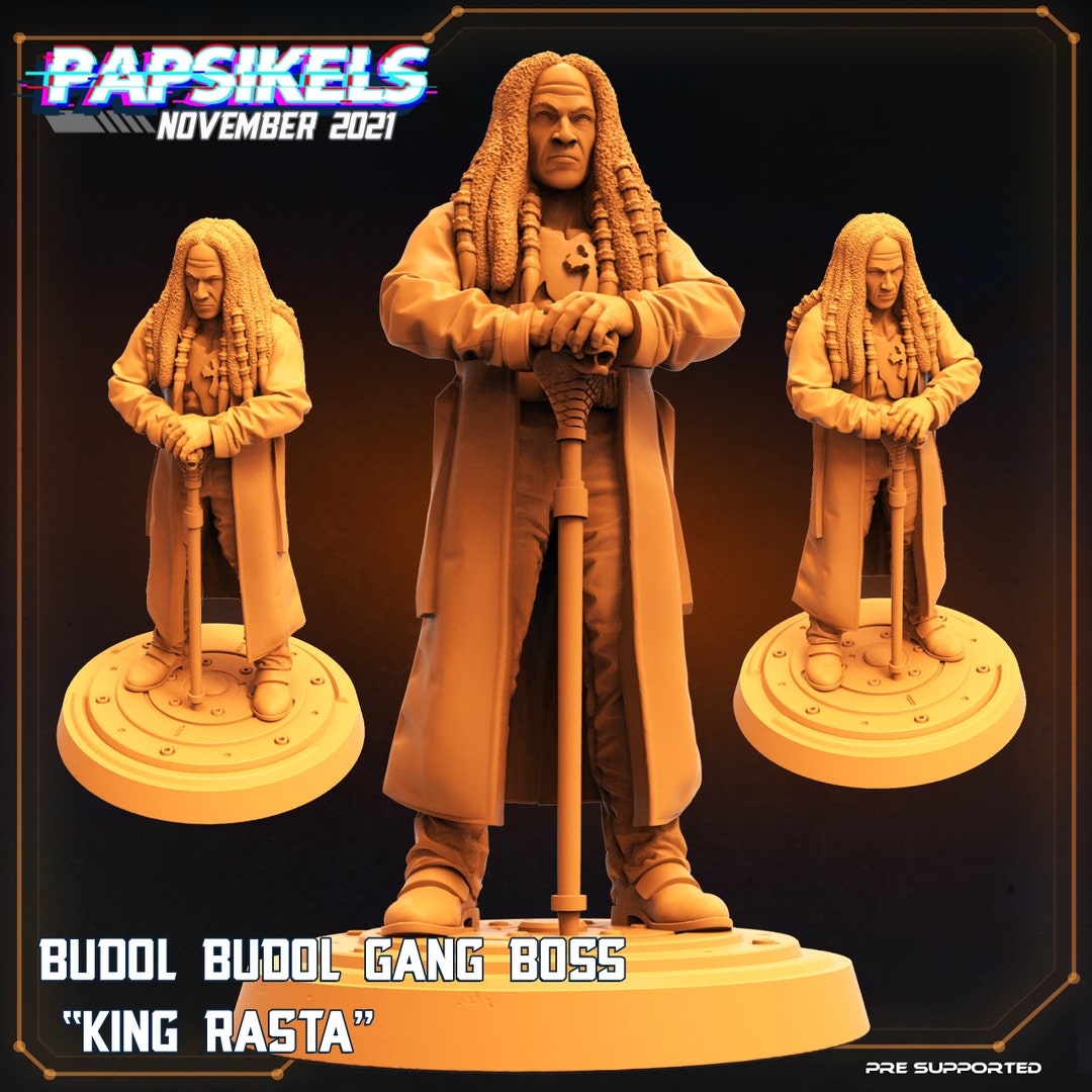 Gang Boss King Rasta (sculpted by Papsikels) - Etsy