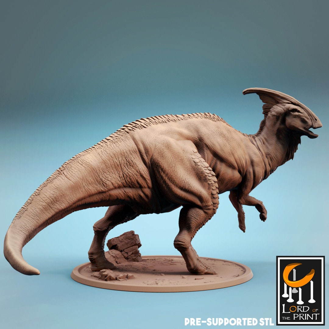 Parasaurolophus Standing sculpted by Lord of the Print - Etsy UK
