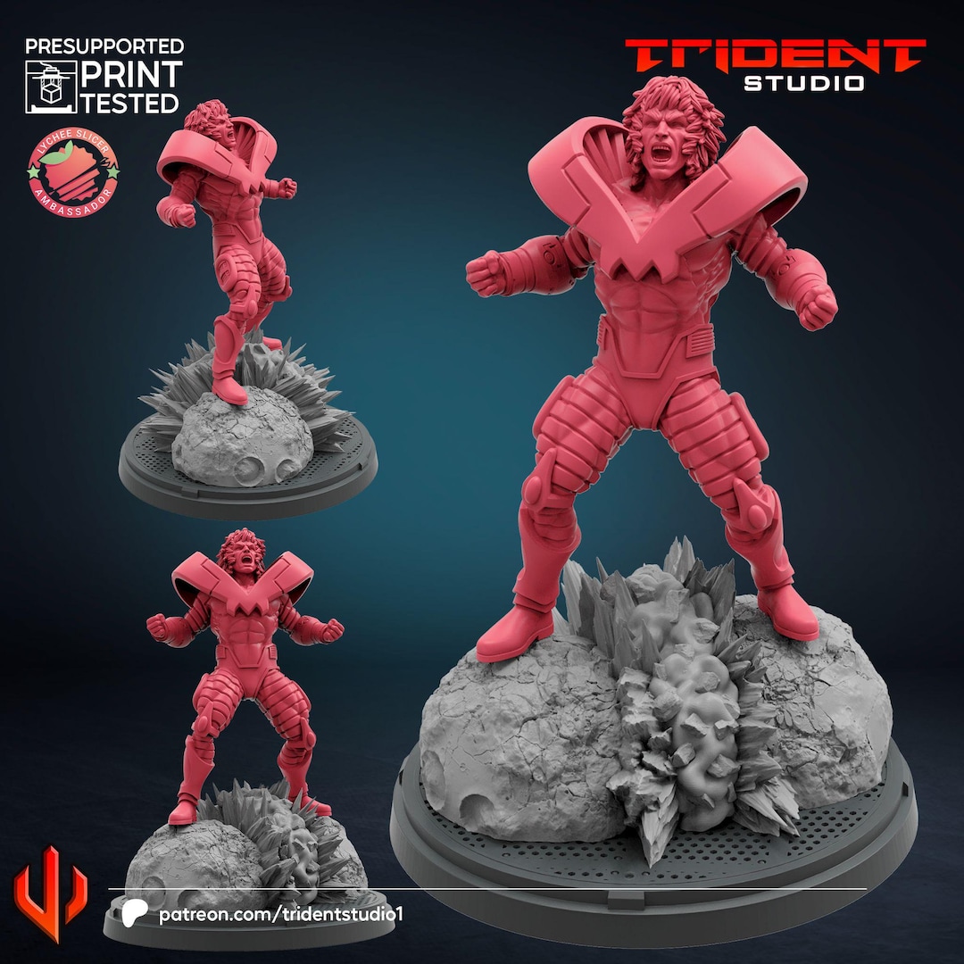 Beyonder (fan Art Sculpted by Trident Studio) (crisis Protocol Proxy/alternative) - Etsy