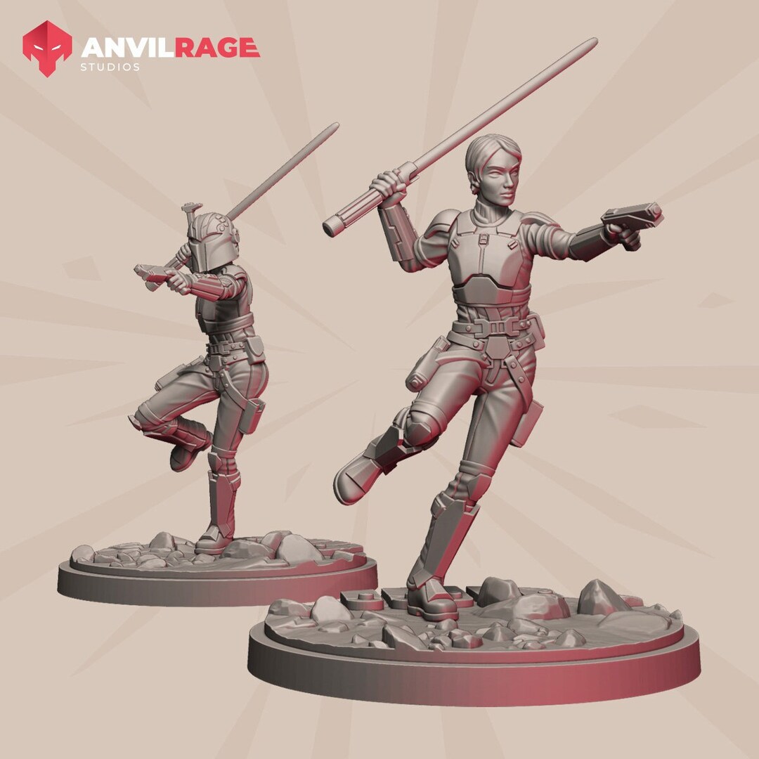 Rebellious Artist (sculpted by Anvilrage Studios) - Etsy