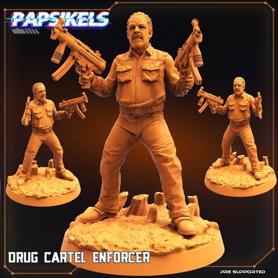 Drug Cartel Enforcer Predators Fan Art sculpted by - Etsy UK