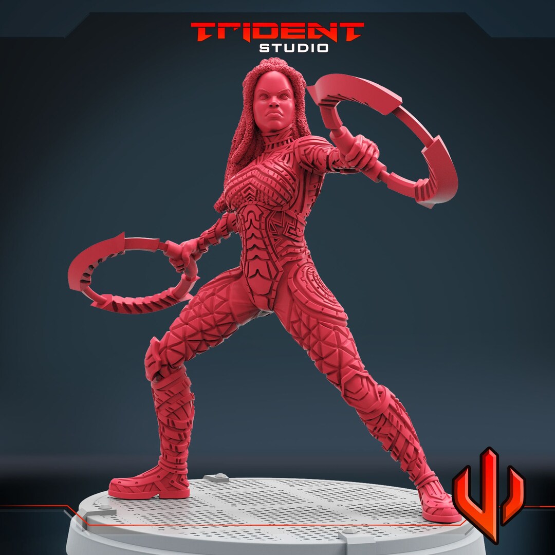 Nakia (fan Art Sculpted by Trident Studio) (crisis Protocol Proxy ...