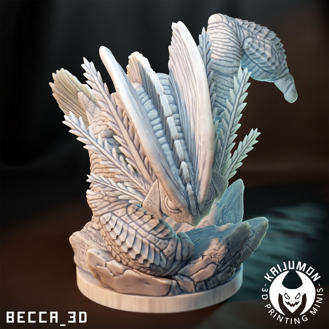 Mega Salamander (sculpted by Kaijumon) - Etsy