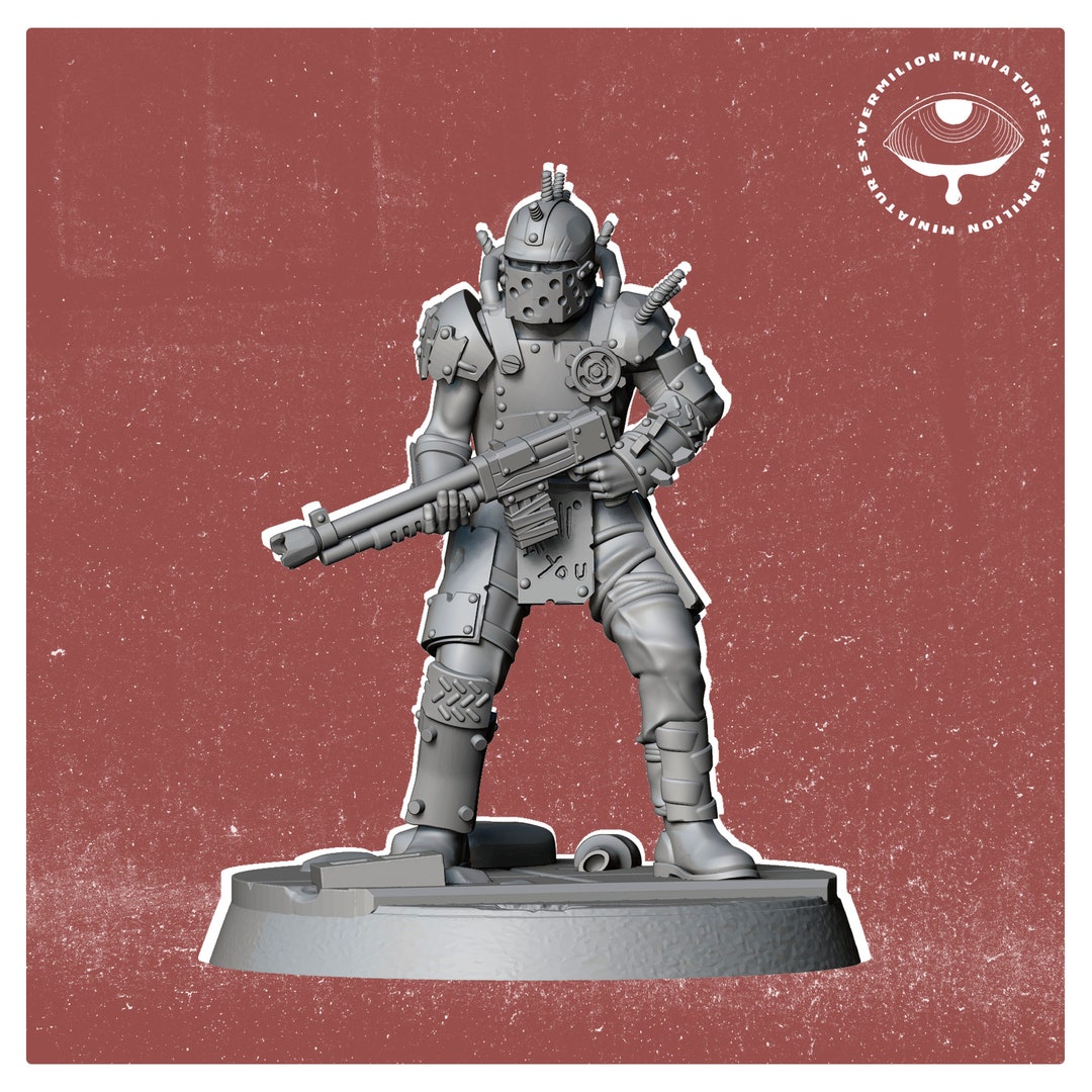 Raider 1 - the Rust Reavers (1 Miniature) (sculpted by Vermillion ...