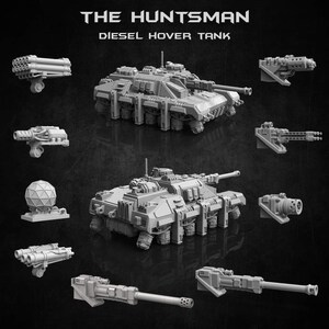 Huntsman Hover Tank Kit (by Print Minis) - Etsy