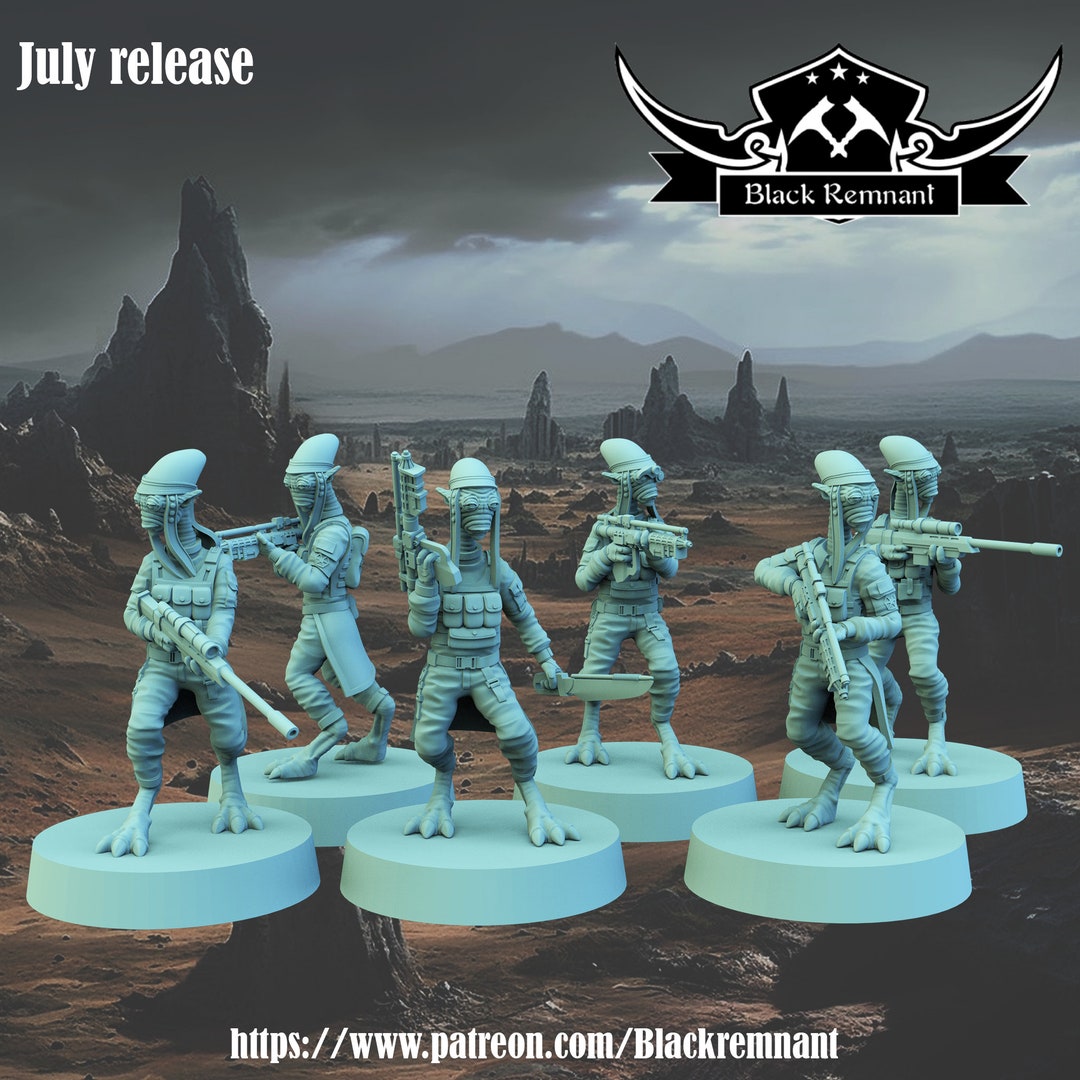 Gossam Commando Squad fan Art by Black Remnant - Etsy