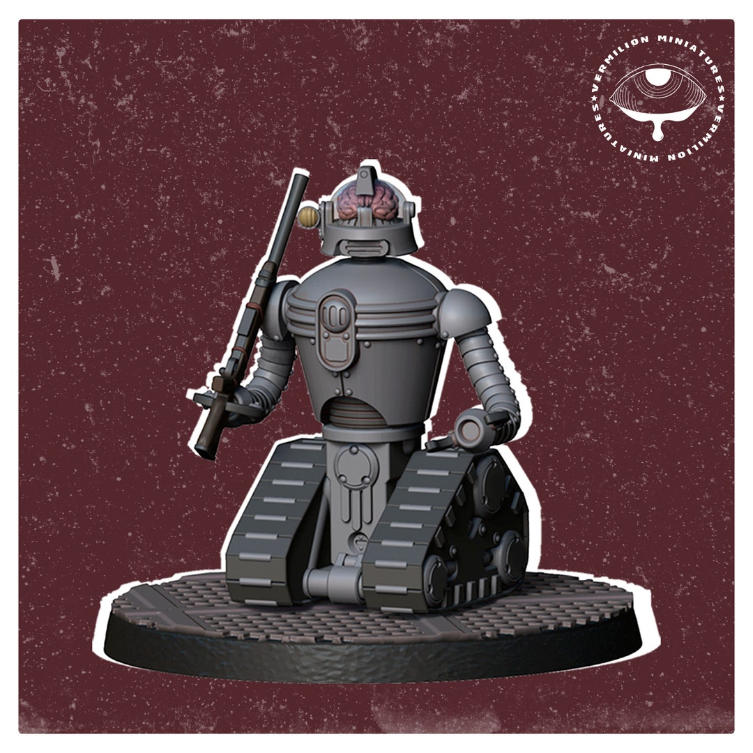 Brainbot - Robotron (sculpted by Vermillion Miniatures) - Etsy
