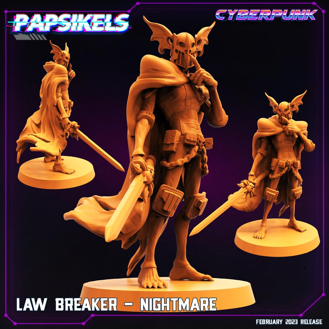 Law Breaker Nightmare (sculpted by Papsikels) - Etsy