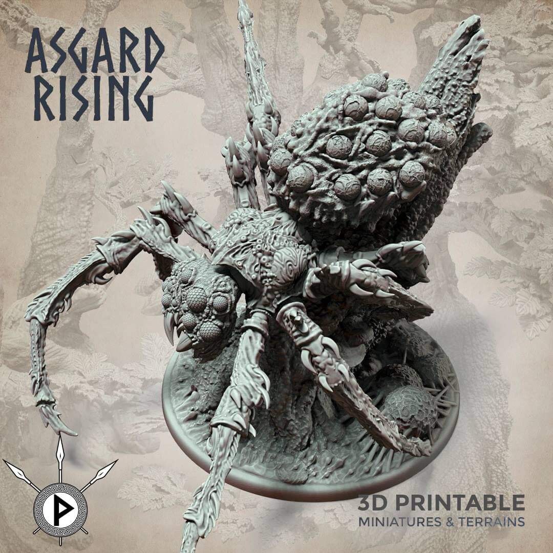 Nightmare Spider by Asgard Rising (giant Spider) - Etsy