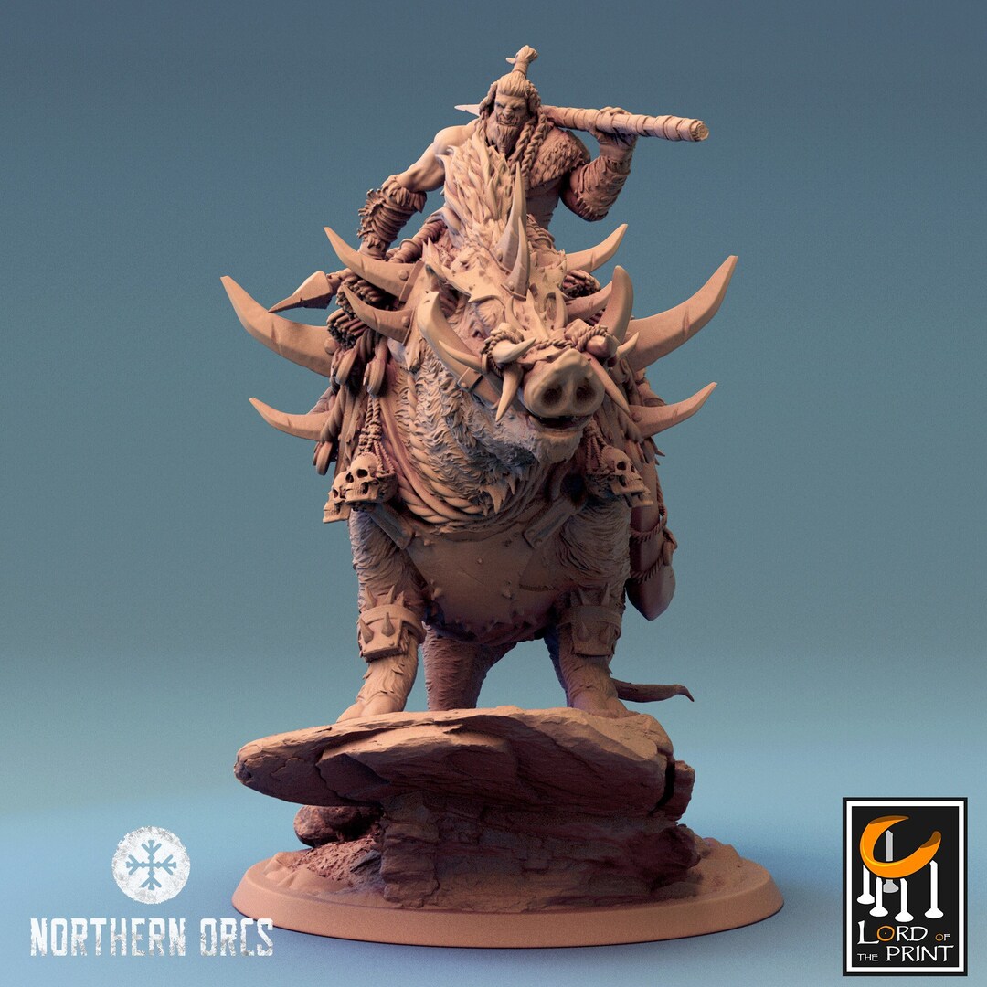 Boar - Rock (sculpted by Rescale Miniatures) - Etsy