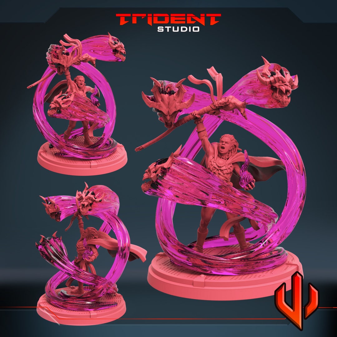 Doctor Voodoo Pose B fan Art Sculpted by Trident Studio crisis Protocol ...