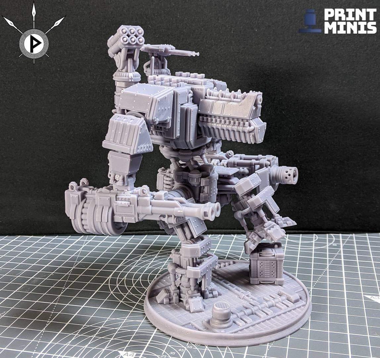 Goliath Combat Robot Kit by Print Minis | Etsy