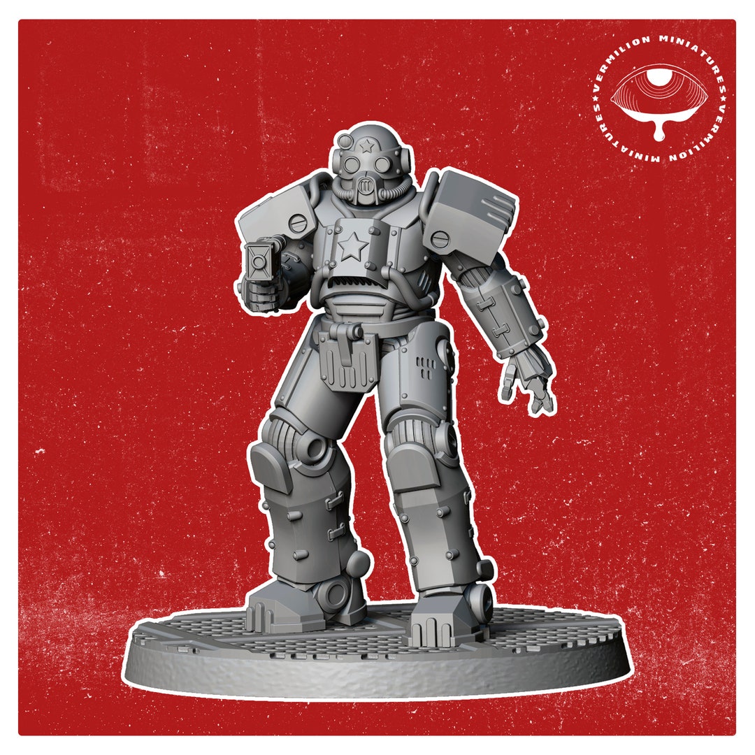 Armor 2 - the Red Menace (1 Miniature) (sculpted by Vermillion ...