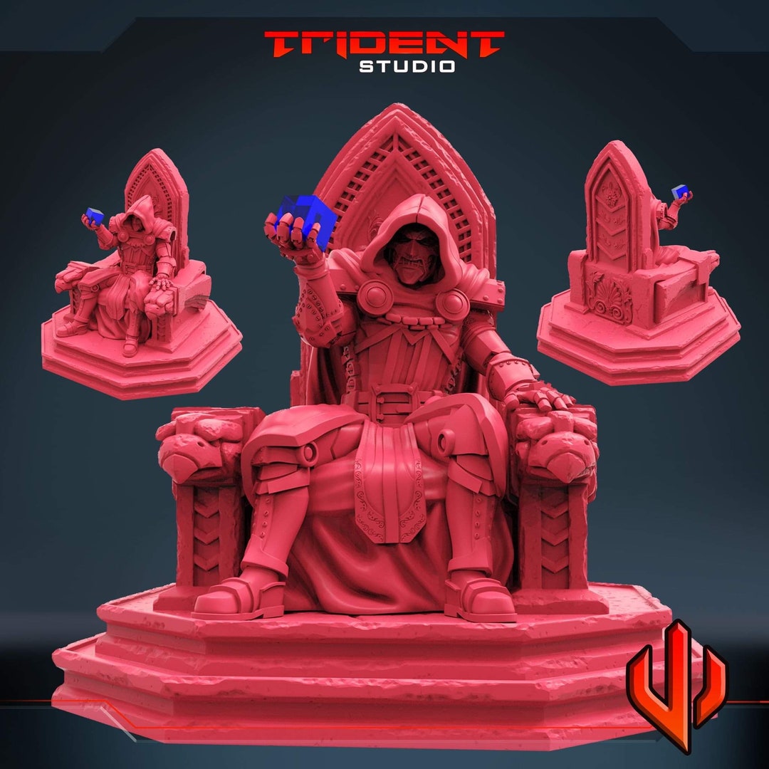 Doom (fan Art Sculpted by Trident Studio) (crisis Protocol Proxy ...