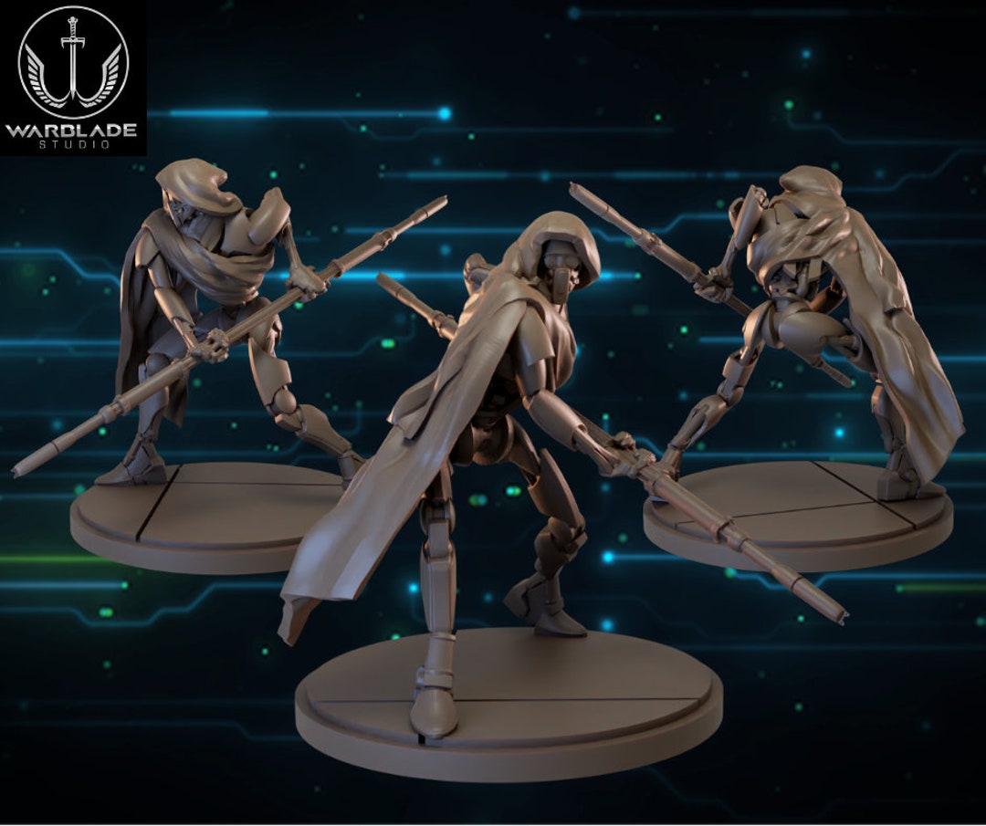 Magna Guard 2 - Art (40mm Miniature - Sculpted by Warblade Studios) - Etsy