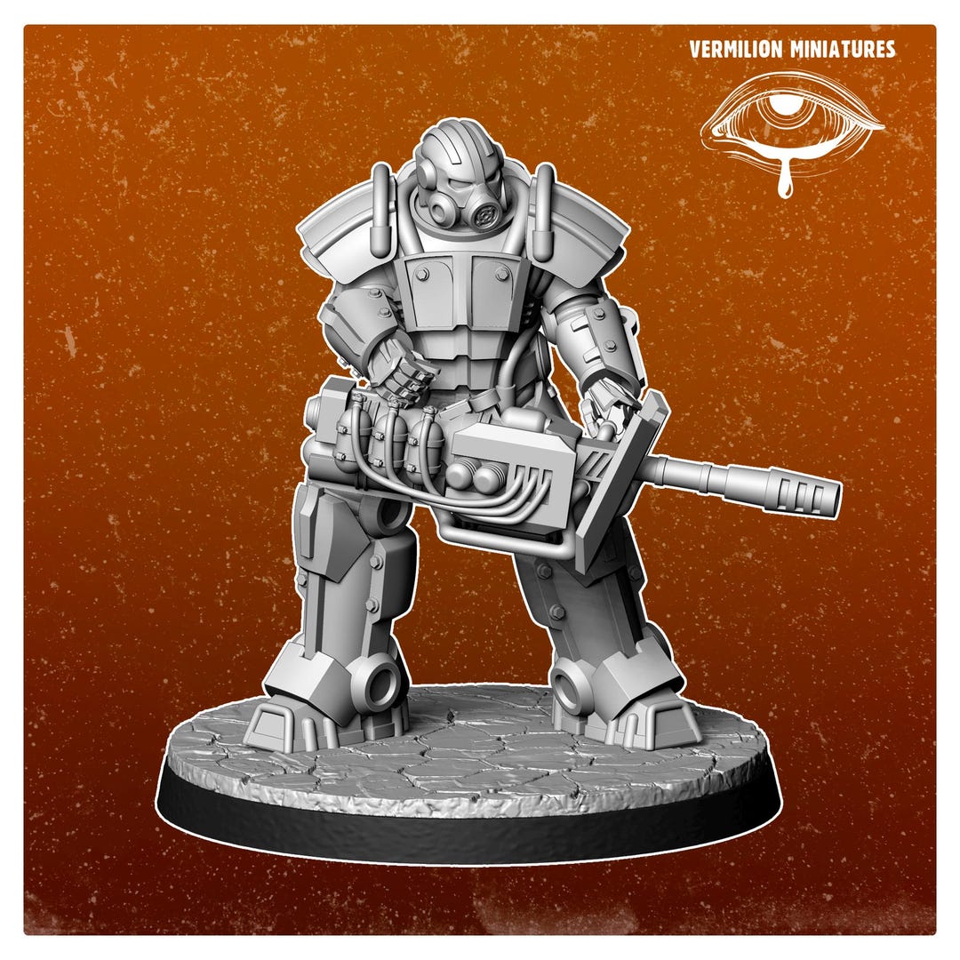 Armor Type 3 - Armor Workshop (sculpted by Vermillion Miniatures) - Etsy
