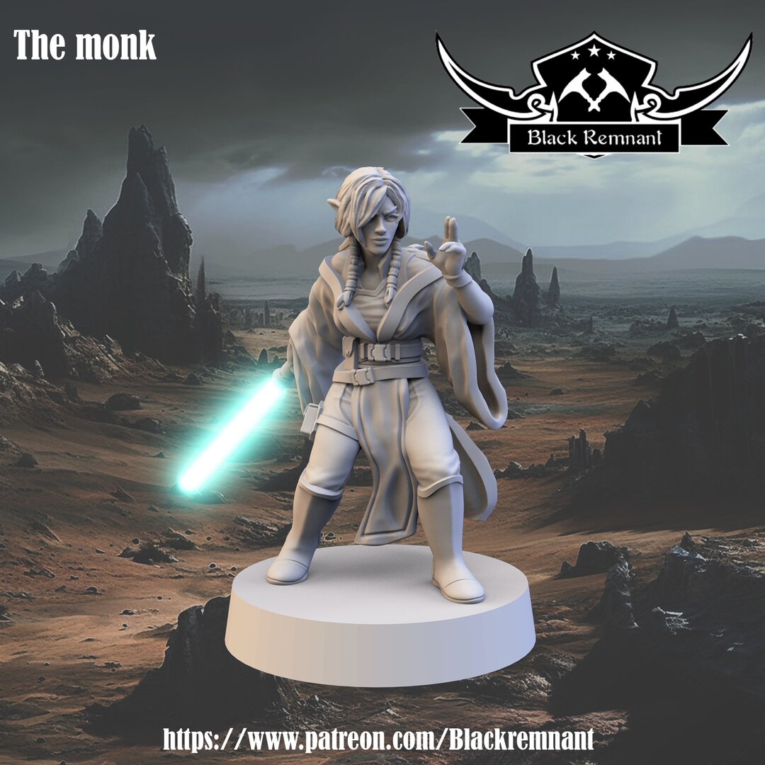 The Monk fan Art by Black Remnant - Etsy