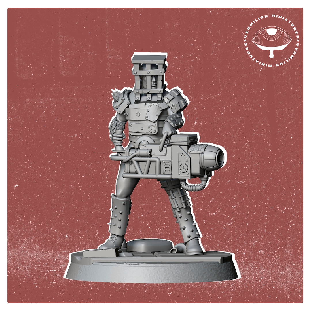 Raider 6 - the Rust Reavers (1 Miniature) (sculpted by Vermillion ...